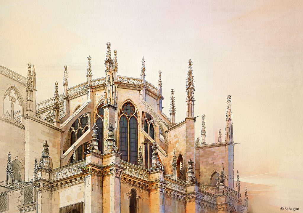 Ábside de la Catedral de León